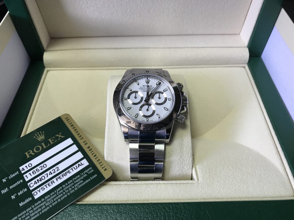 Stainless Steel Daytona Rolex Birmingham Jewellery Quarter